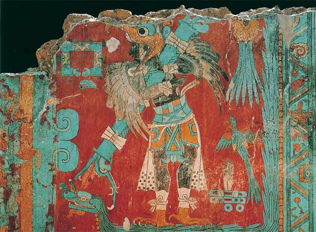 Pintura mural en Cacaxtla (México), | Edición impresa | EL PAÍS