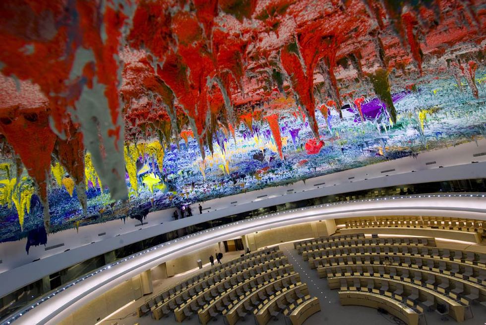 Sala de la sede de la ONU en Ginebra | Edición impresa | EL PAÍS