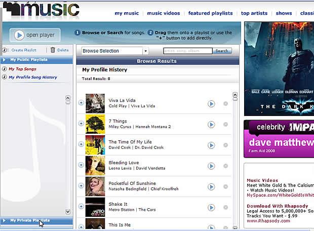Fotos: Así es el nuevo MySpace Music | Fotografía | EL PAÍS