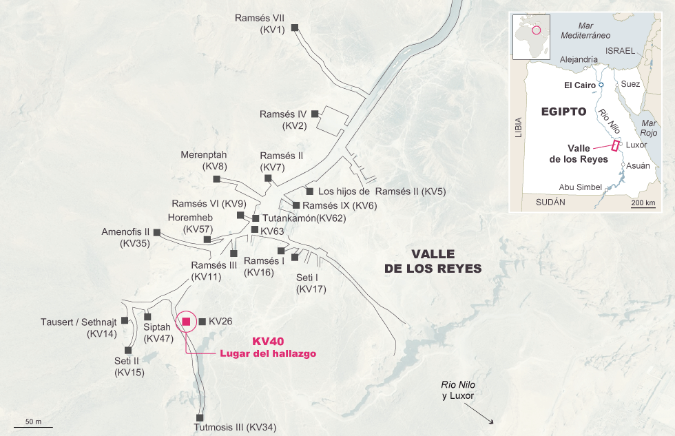 Un hallazgo histórico en el Valle de los Reyes | Actualidad | EL PAÍS