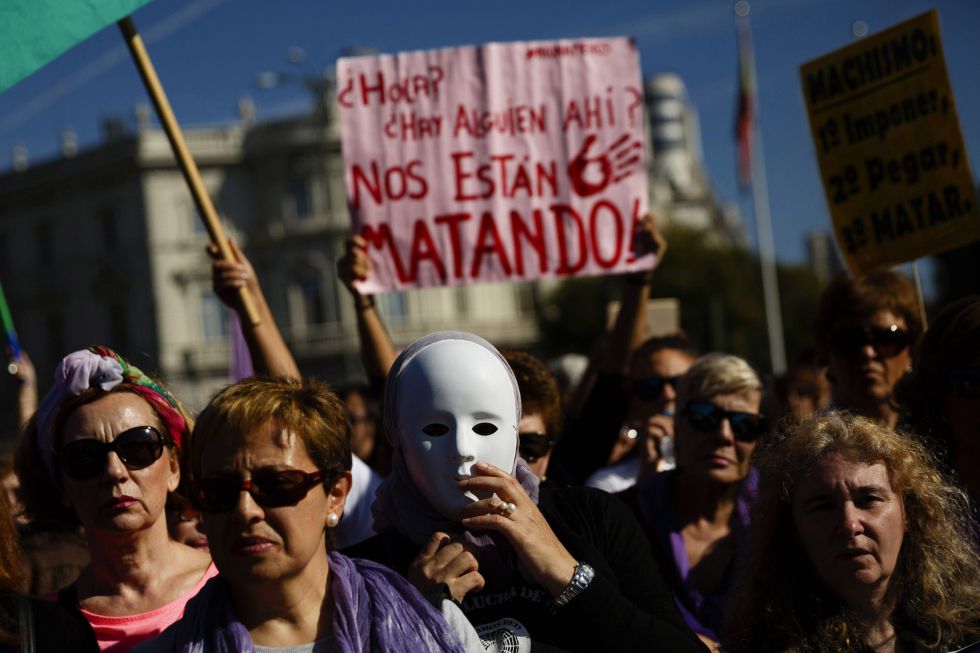 Fotos: Manifestación en Madrid contra la Violencia Machista | España ...