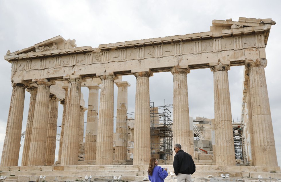 Fotos: Obama visita la Acrópolis de Atenas | Actualidad | EL PAÍS