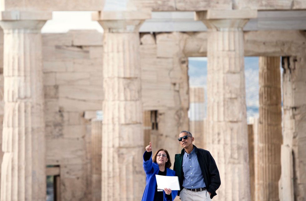 Fotos: Obama visita la Acrópolis de Atenas | Actualidad | EL PAÍS