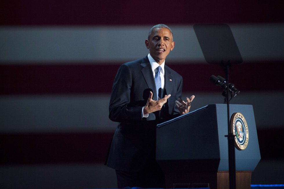 Fotos: El último discurso de Barack Obama, en imágenes | Internacional ...