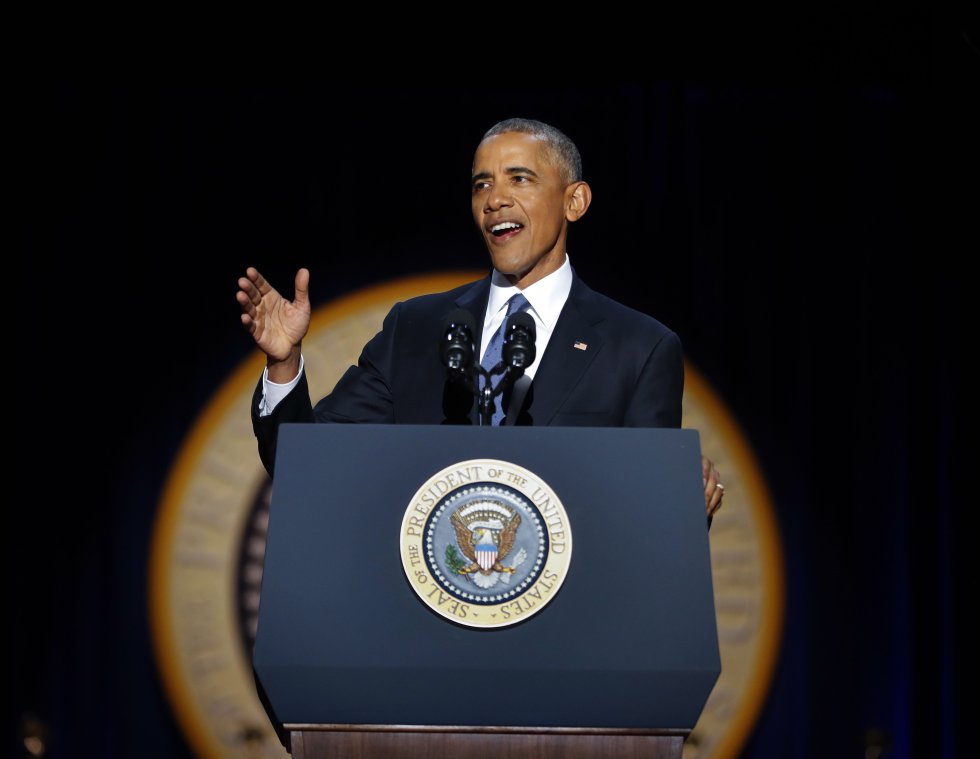 Fotos: El último discurso de Barack Obama, en imágenes | Internacional ...