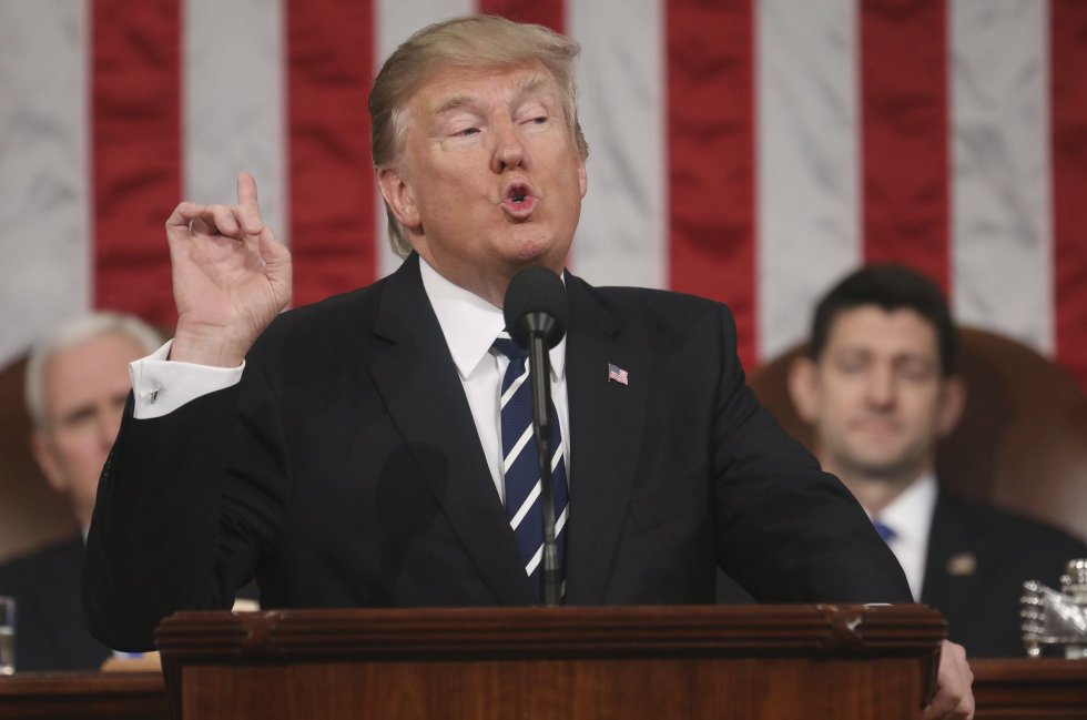 Fotos El Primer Discurso De Donald Trump En El Congreso