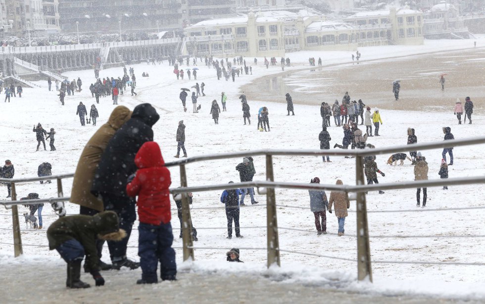 Fotos: Nuevo temporal de nieve, en imágenes | España | EL PAÍS