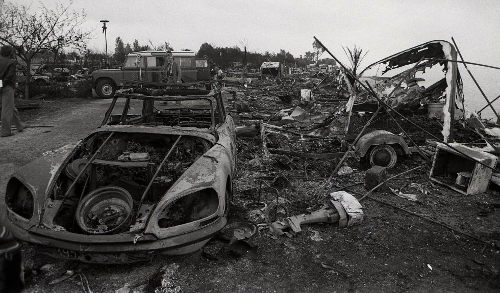 Fotorrelato: 40 años de la tragedia del camping de Los Alfaques ...