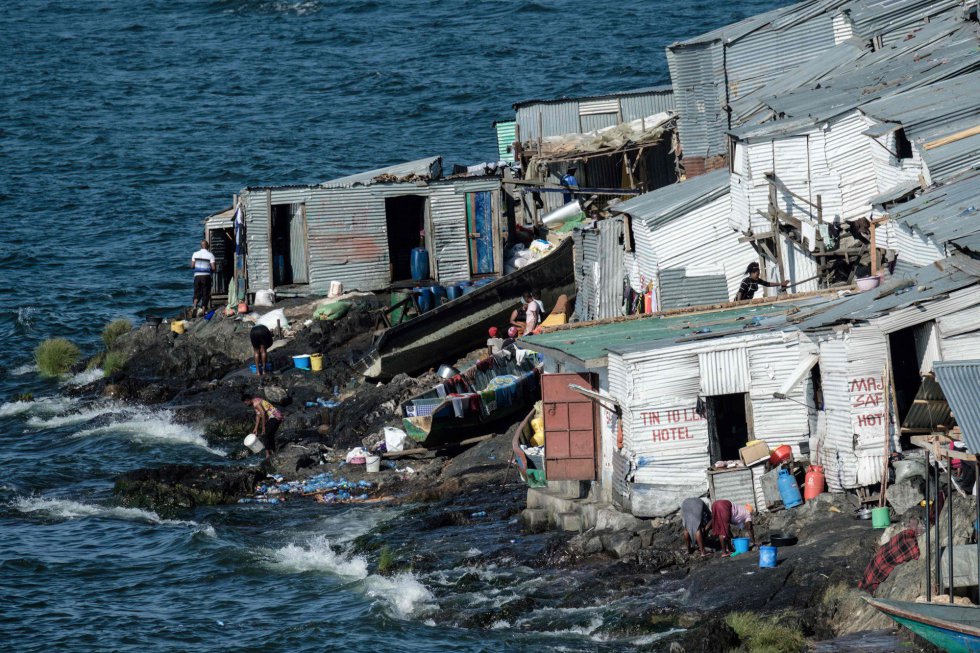 Fotos: Migingo, una isla diminuta, motivo de disputa entre Kenia y ...