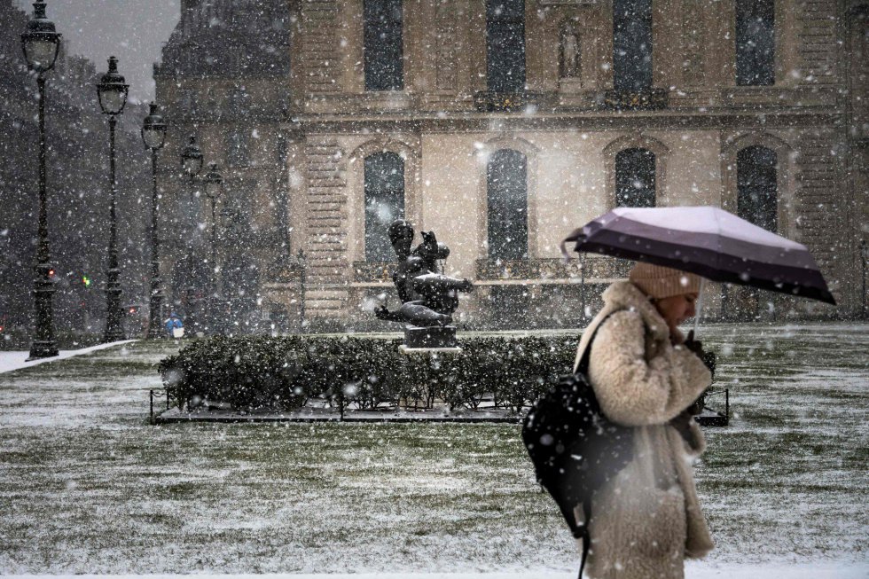 Fotos: París se cubre de nieve | Actualidad | EL PAÍS