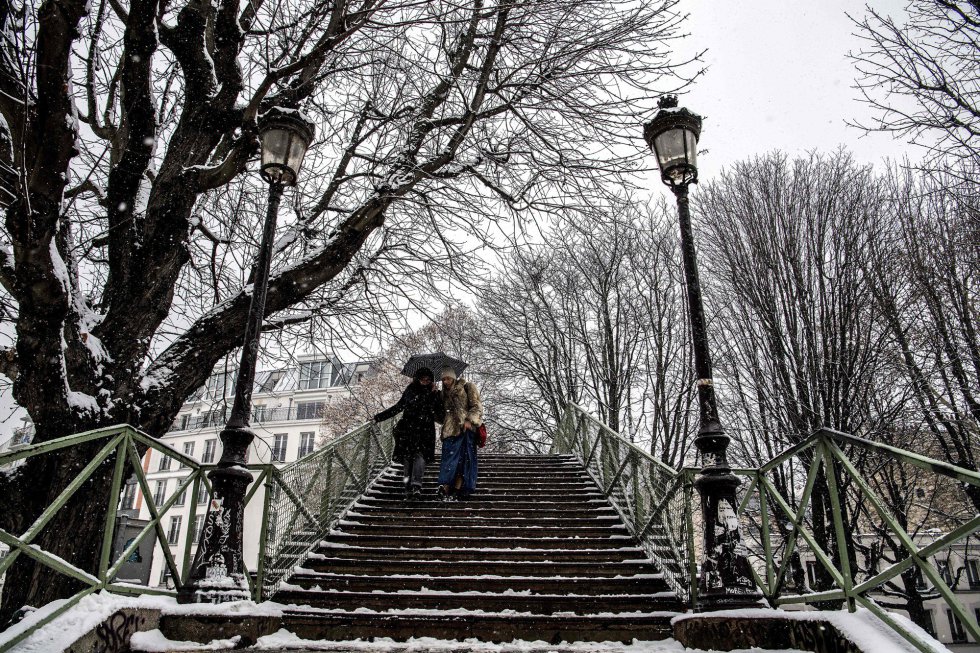 Fotos: París se cubre de nieve | Actualidad | EL PAÍS