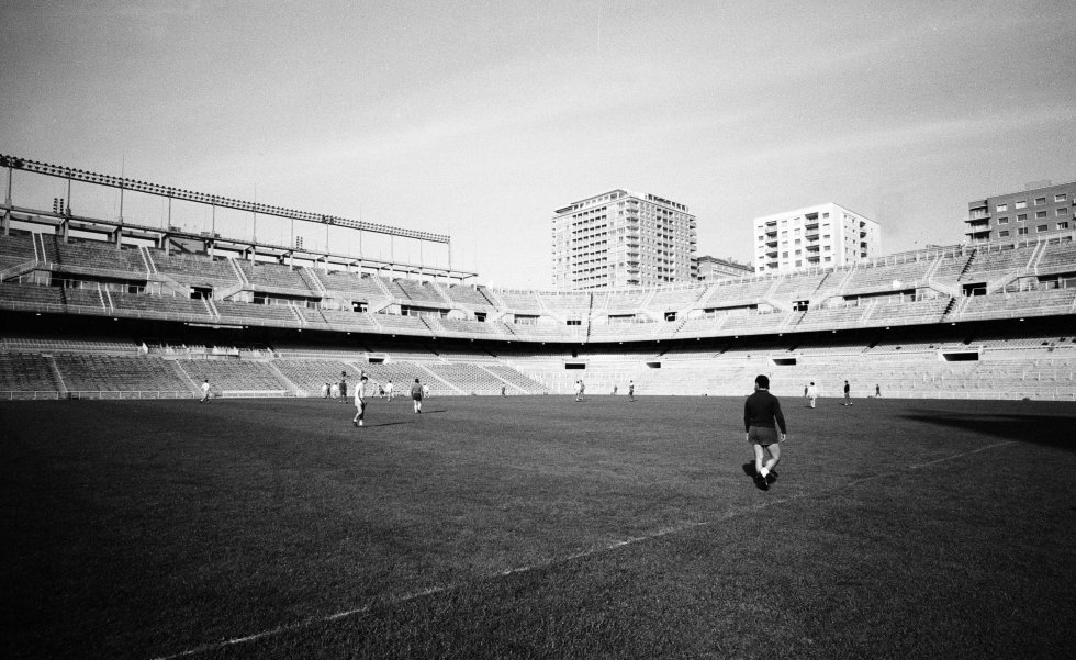 Fotos: La evolución del estadio Santiago Bernabéu, en imágenes ...