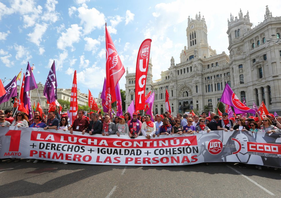 Fotos Día Del Trabajo 2019 Las Manifestaciones Del 1 De Mayo En