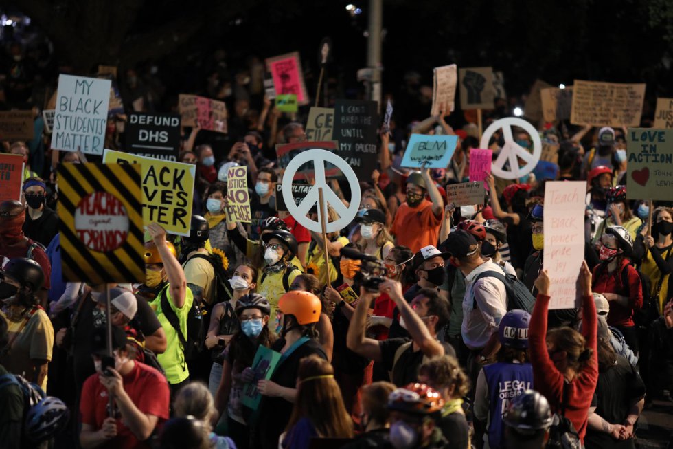 Fotos: Nueva jornada de protestas en Estados Unidos contra los agentes ...