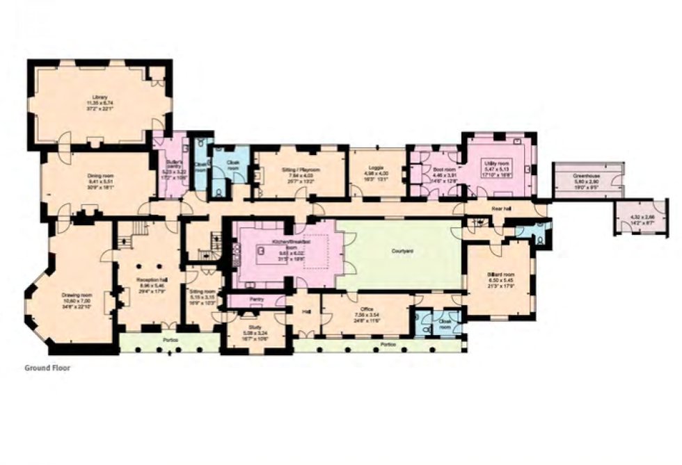 Fotos: Así es Chyknell Hall, la finca en la campiña inglesa de Corinna ...