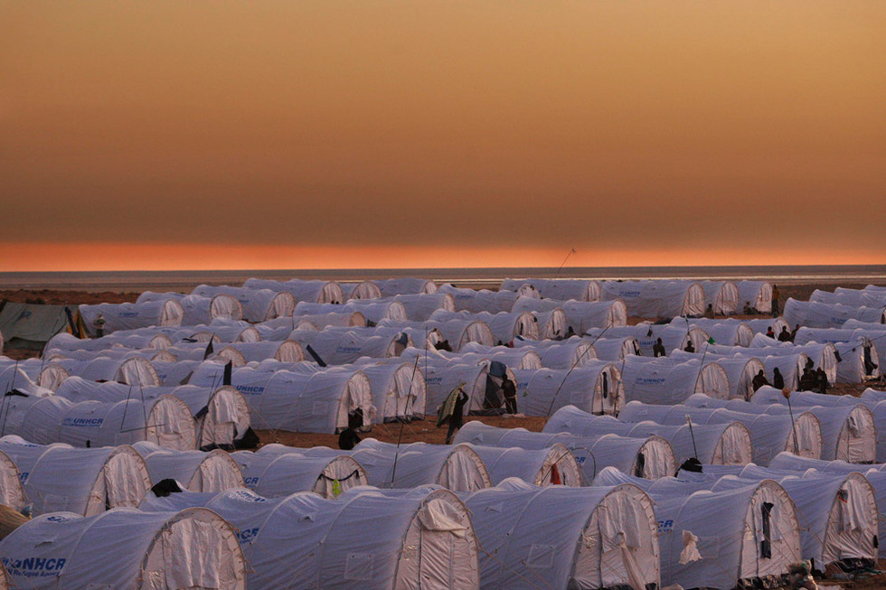 Fotos: El campamento de Ras Ajdir | Internacional | EL PAÍS