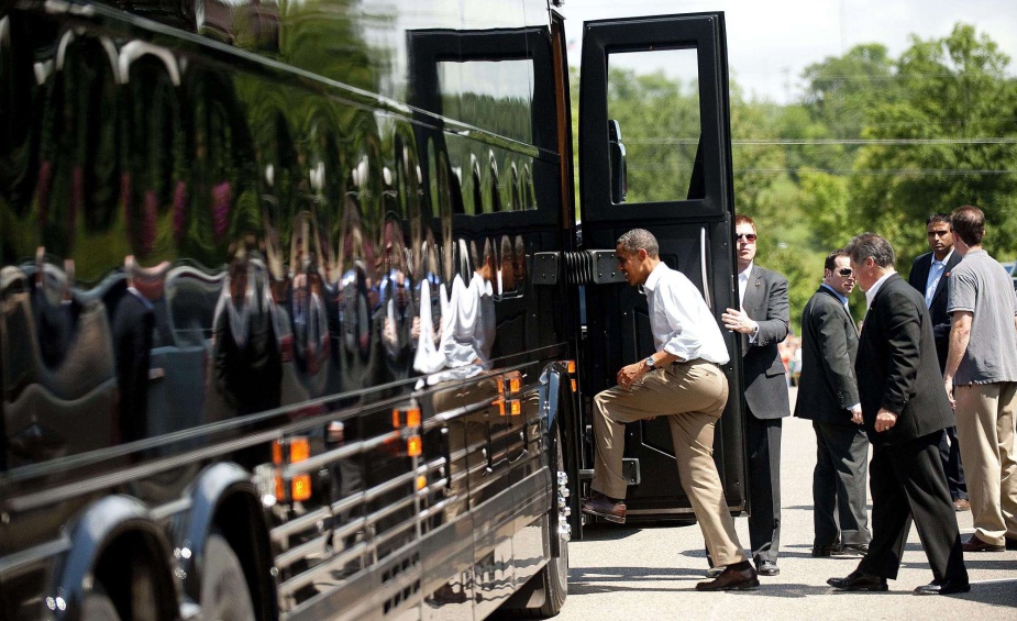 Fotos: Obama se sube al 'Bus Force One' | Internacional | EL PAÍS