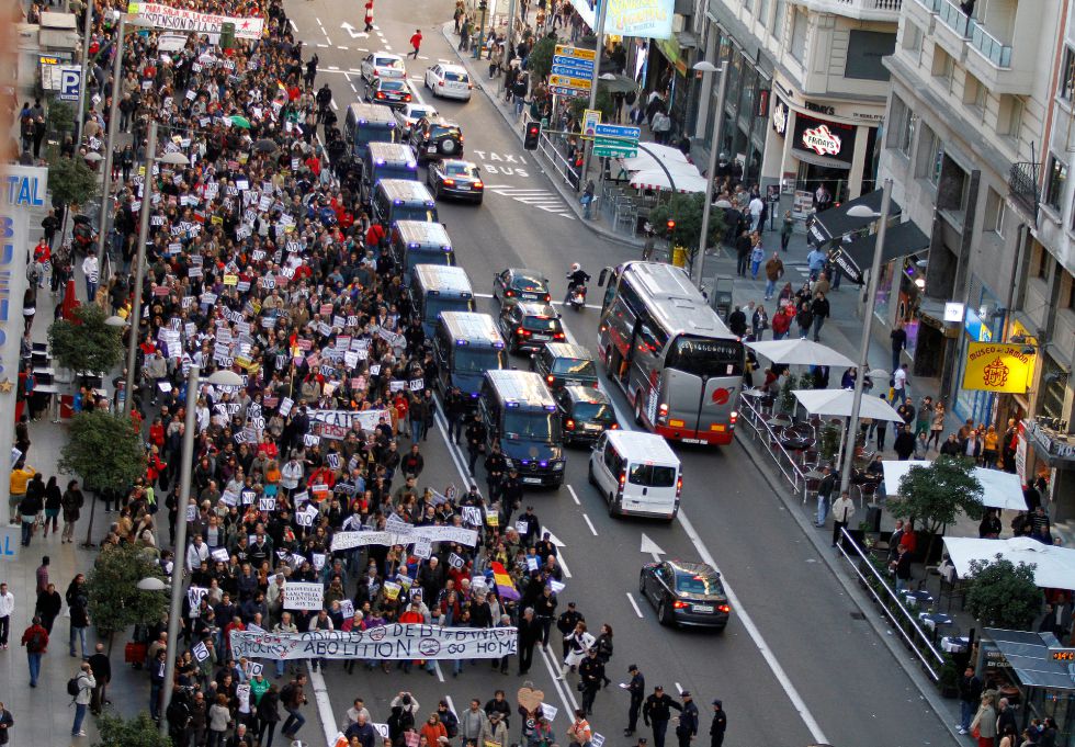 Fotos: La protesta 27-O Rodea el Congreso | España | EL PAÍS