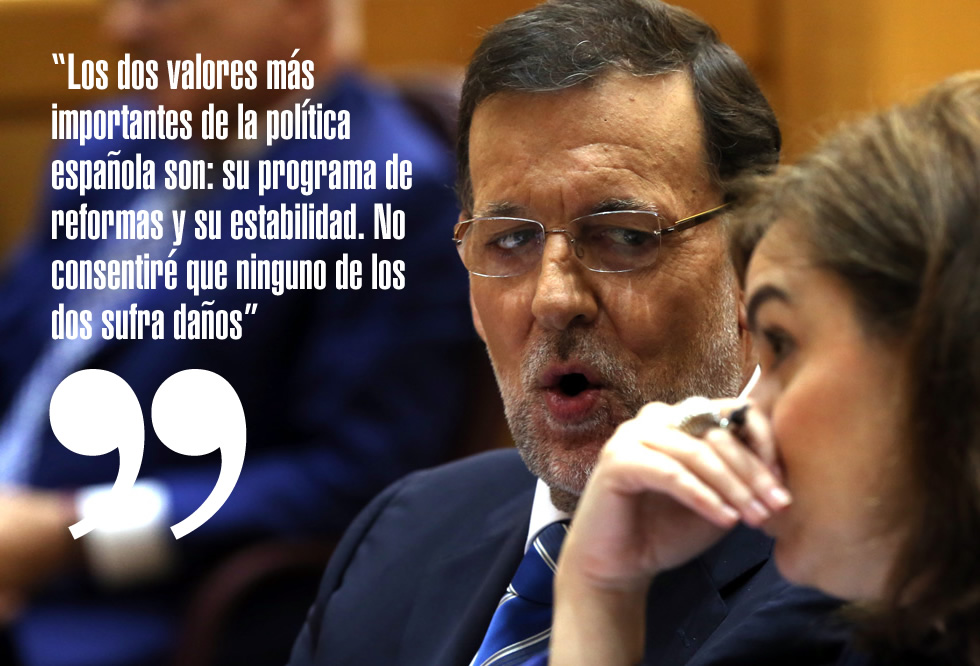 Fotos: Las frases clave del discurso de Mariano Rajoy | España | EL PAÍS